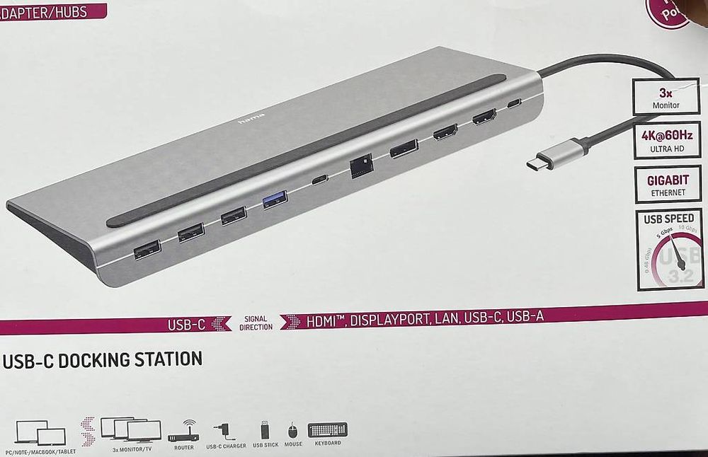 USB-c Docking Station HAMA (neuve) (Neu und originalverpackt) in St ...