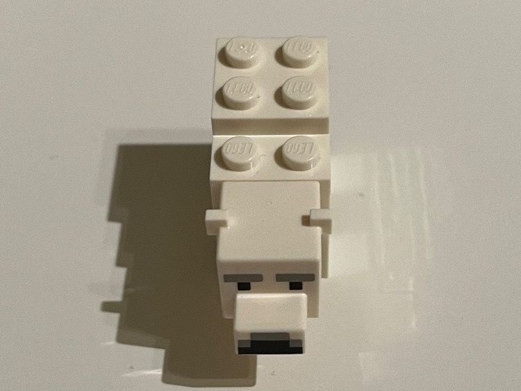 Lego Minecraft - Baby Polar Bear - Brick Built - minebear01 (Gebraucht ...