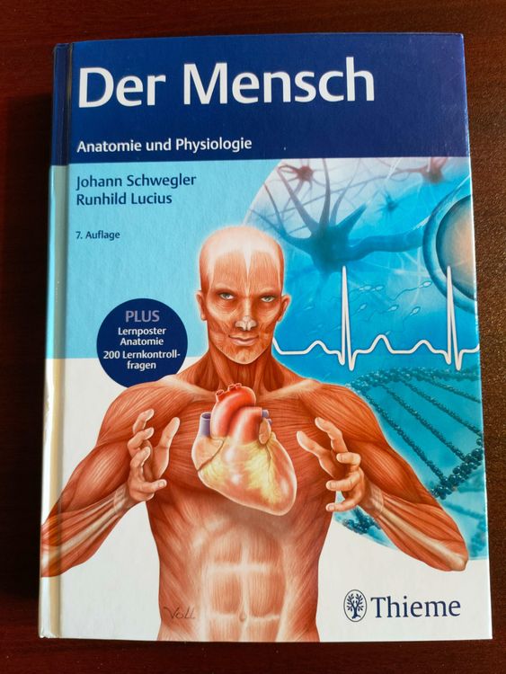 Der Mensch Anatomie und Physiologie 8.Aufl. (Neu (gemäss Beschreibung)) in Kandergrund für CHF ...