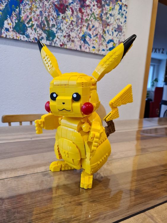 Lego Pikachu Mega Construx Pokemon Jumbo (Neu (gemäss Beschreibung)) in ...