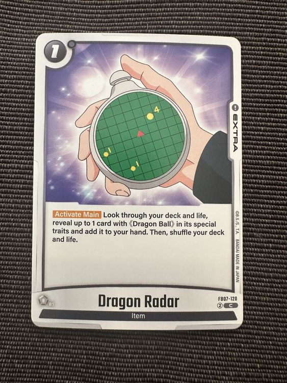 Dragon Ball Fusion World - FB07-120 C - Dragon Radar (Neu und originalverpackt) in Nyon für CHF ...