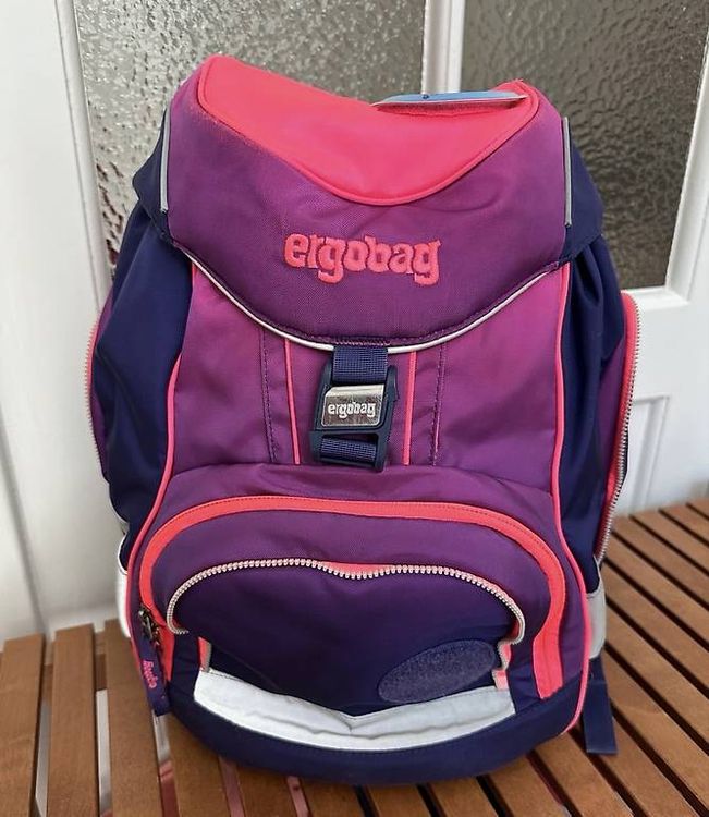 Ergobag Rucksack Feentraumbär mit Sportsack und Etui (Gebraucht) in ...