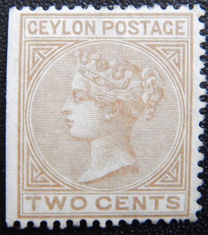 Ceylon Kat. 44 * inverted WZ 1872 Kat. 190 £ (Gebraucht) in Zürich für ...