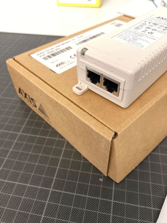 Ethernet zu PoE Adapter / Axis T8120 Midspan 15W 1-Port (Gebraucht) in ...