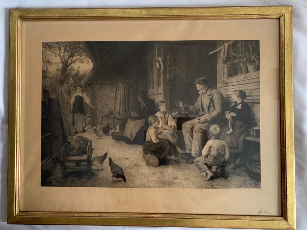 Albert Anker Lithographie und Kunstdruck (Gebraucht) in Muenchenstein ...