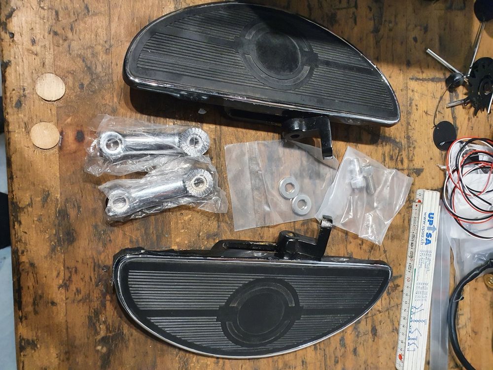 Harley Trittbretter Bobber Chopper Shovelhead Panhead (Gebraucht) in ...