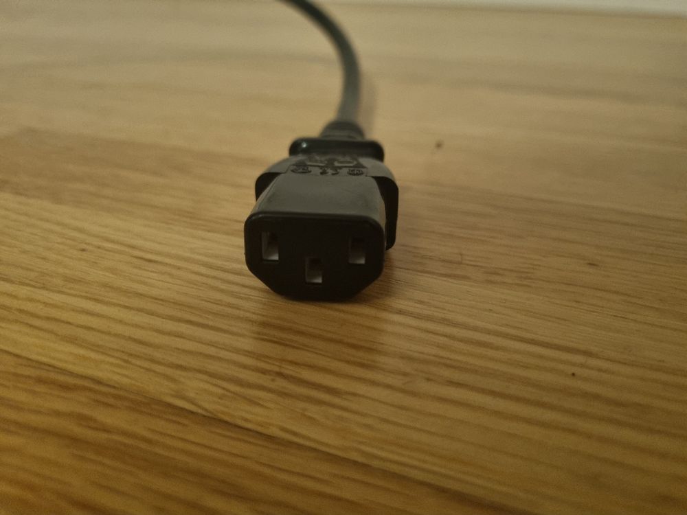 Stromkabel / Netzkabel PC, Monitor, Drucker. (Gebraucht) in Zeihen für ...