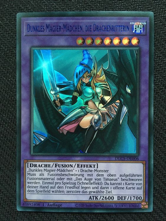 DLCS Dunkles Magier-Mädchen, die Drachenritterin | Yu-Gi-Oh! | Kaufen ...