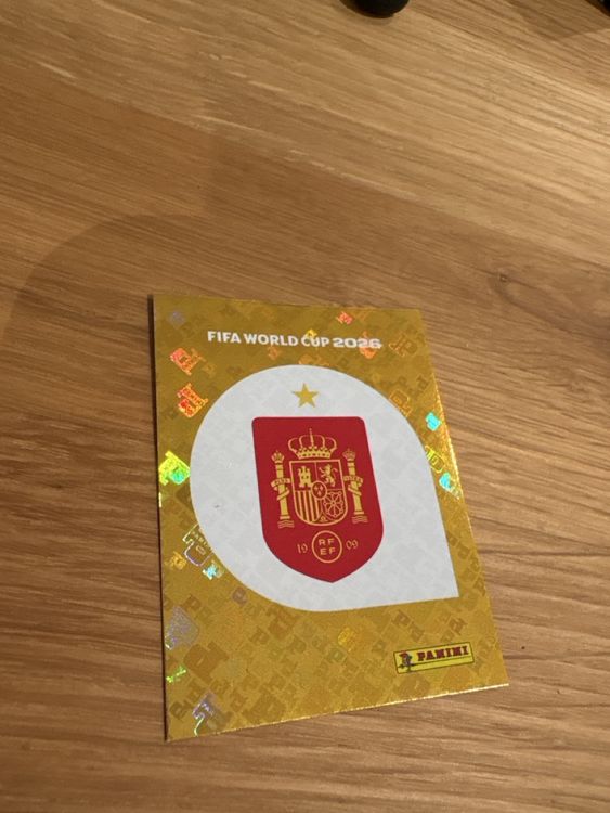 FIFA WM 2026 Panini Sticker Spanien ESP 1 ESP1 Neu (Neu (gemäss ...