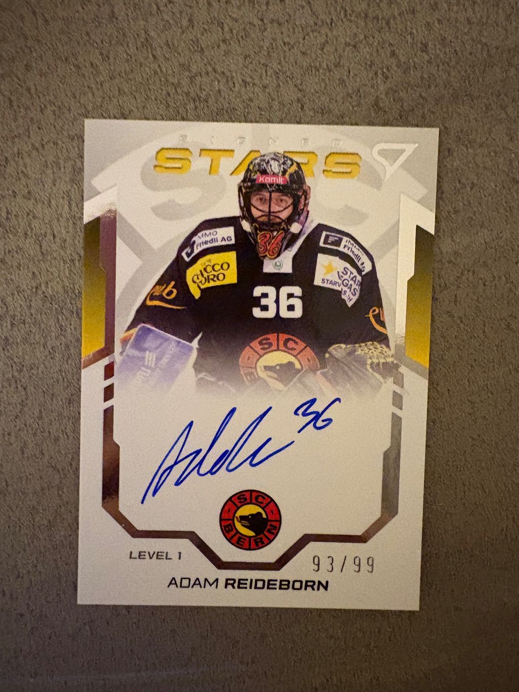 Adam Reideborn SC Bern - Sportzoo - 2024/25, Nummer 93/99 (Neu (gemäss ...