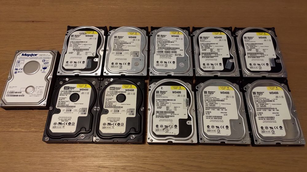 11 IDE Harddisks (Gebraucht) in Lützelflüh-Goldb für CHF 20 – mit Lieferung auf Ricardo kaufen