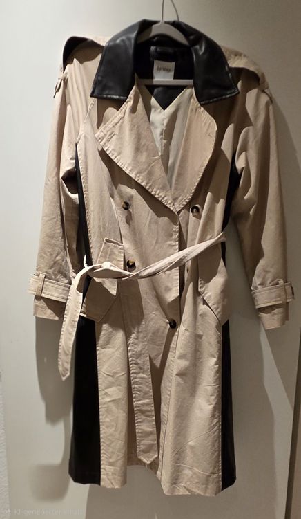 Modischer Bershka Trenchcoat für den Übergang, Grösse M (Gebraucht) in ...