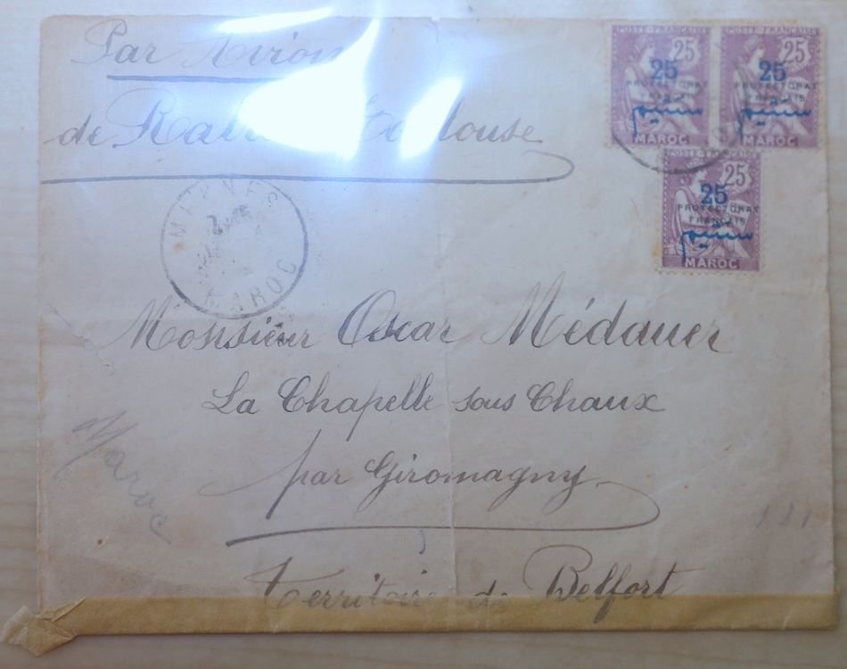 ALTER BRIEF AUS MAROCO 18-04-22 (Gebraucht) in für CHF 1.5 – mit ...