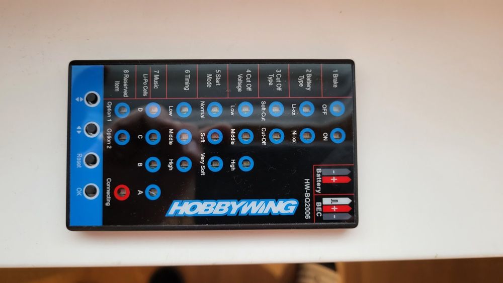 Hobbywing programmierkarte | Kaufen auf Ricardo