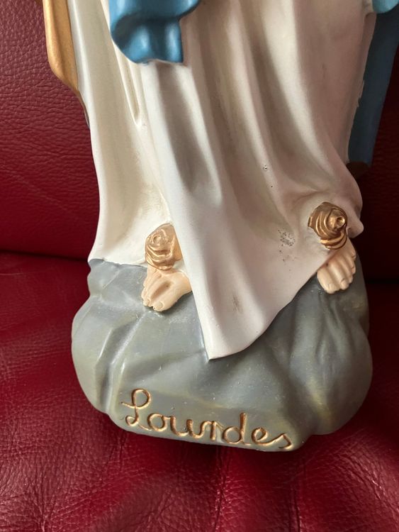 Heilige Maria Statue aus Lourdes, sehr gut erhalten! (Neu (gemäss ...