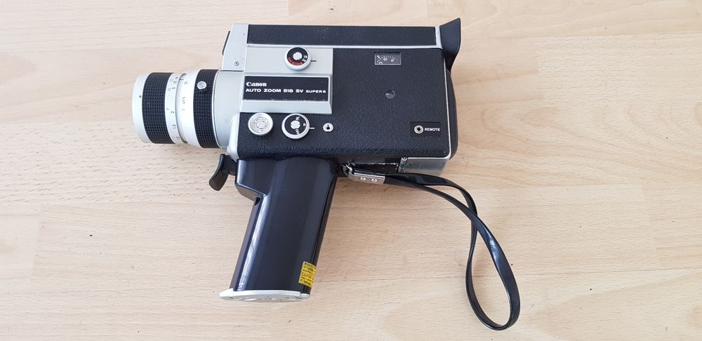 Vintage Canon Auto Zoom 518 SV SUPER8 8-mm-Filmkamera | Kaufen auf Ricardo