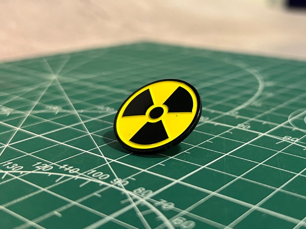 Nuclear / Radioaktiv | Pin Anstecker (Neu (gemäss Beschreibung)) in ...