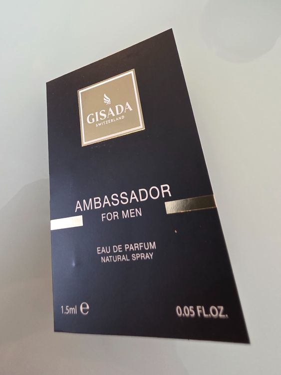 Gisada Ambassador for Men, Eau de Parfum Probe, neu! (Neuf avec ...