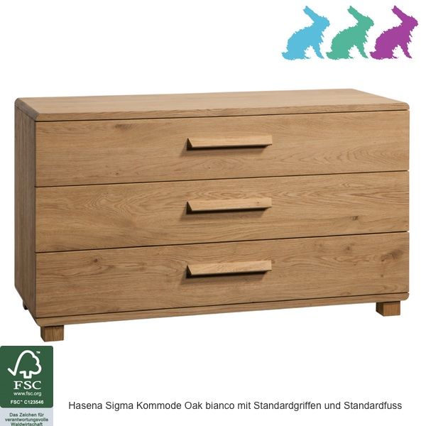 Hasena Kommode Sigma aus massivem Eiche-Holz | Kaufen auf Ricardo