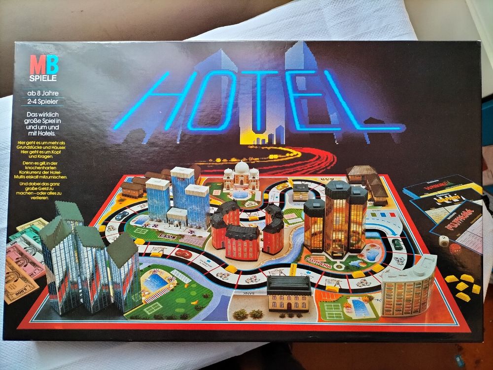 Hotel, Spiel neu, Version 90er Jahre (Neu und originalverpackt) in Innerberg für CHF 29 – mit ...