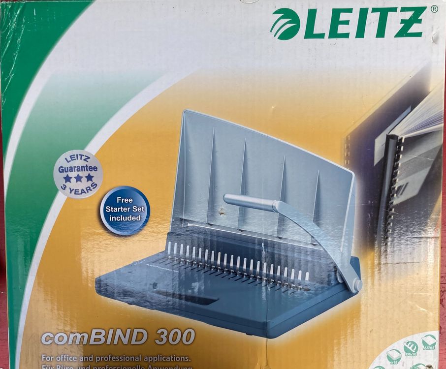 Leitz Combin 300 - für Plastikbinderücken bis 16 mm (Gebraucht) in ...