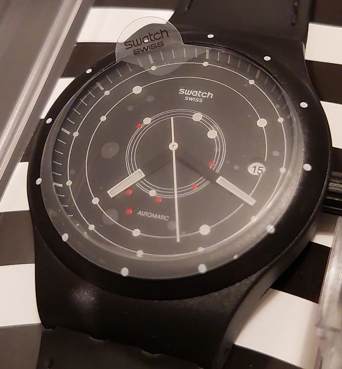 Swatch Automatic Sistem51 Black Rebel Watch - Unisex (Neu und ...
