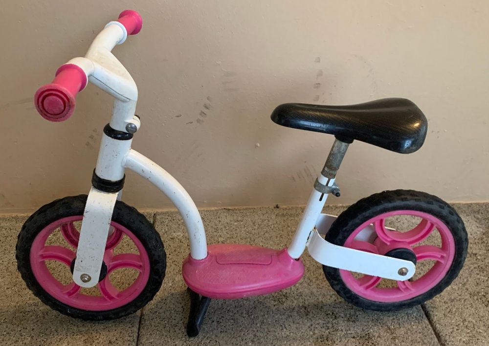 Smoby Comfort Balance Bike with Silent Wheels, Pink (D'occasion) à Le ...