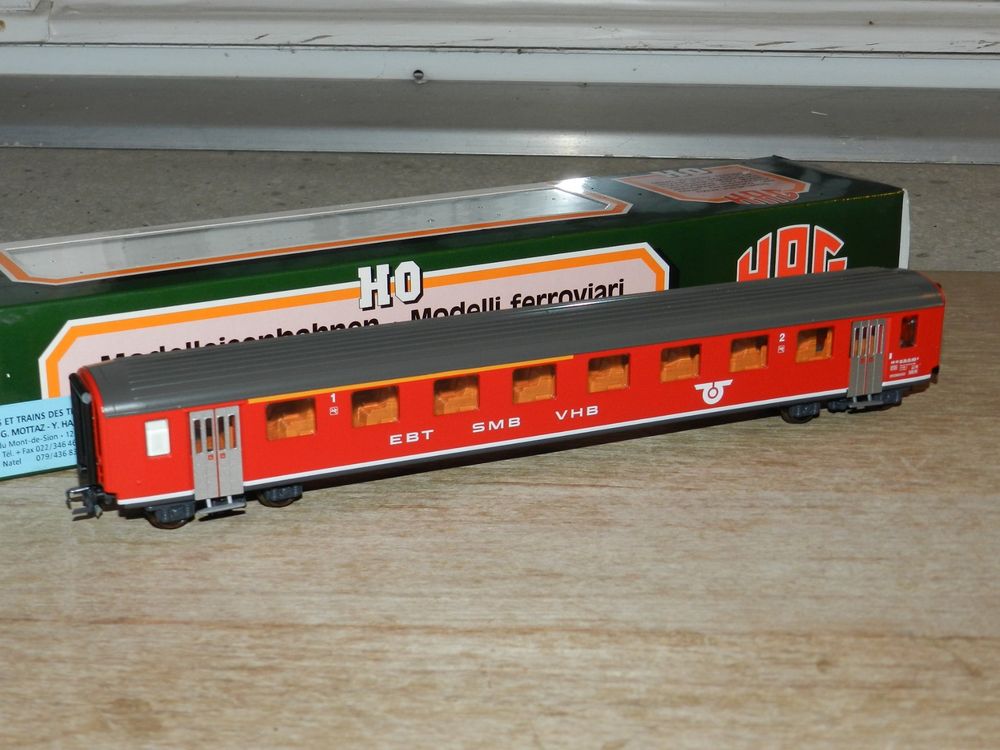 Hag H0 WS Personenwagen der EBT | Acheter sur Ricardo
