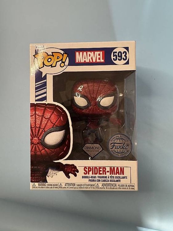 Spider-Man #593 Funko Pop Diamond Collection (Gebraucht) in Wilchingen ...