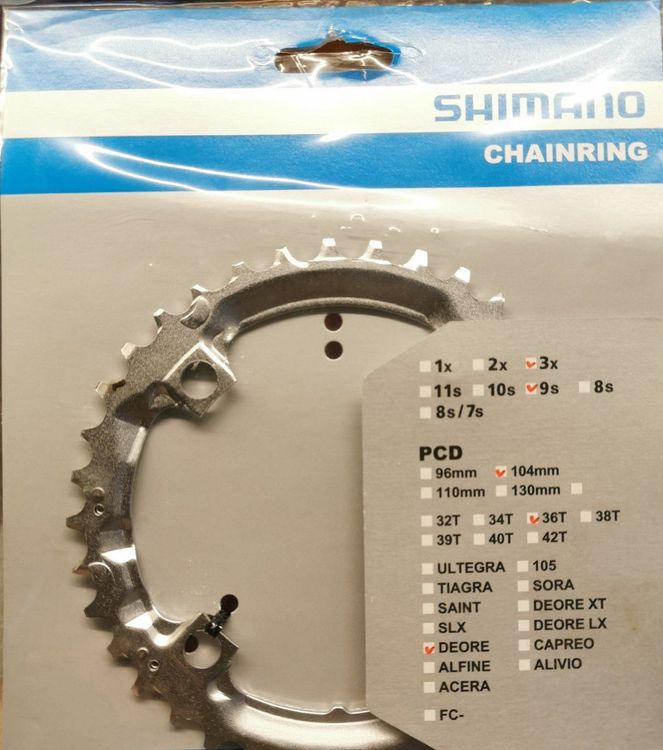SHIMANO Deore Kettenblatt-Set FC-M510 (Neu und originalverpackt) in Rothenburg für CHF 44 – mit ...