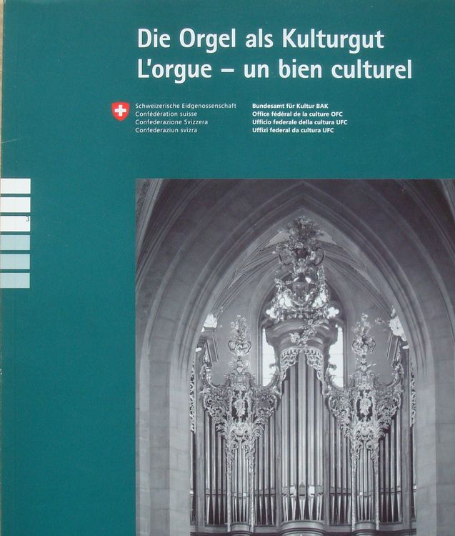 Tolle Übersicht über die Orgeln der Schweiz (2005)! (Gebraucht) in Bern für CHF 19.9 – mit ...