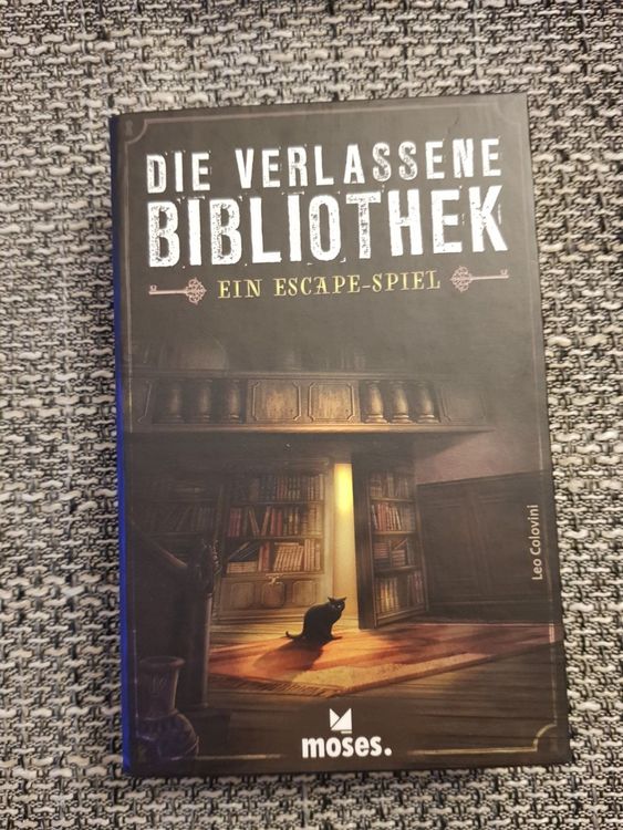 Spiel: Die verlassene Bibliothek (Gebraucht) in Lupfig für CHF 8 – mit Lieferung auf Ricardo kaufen