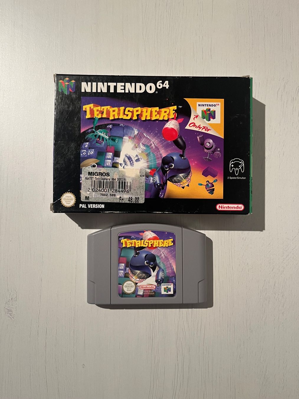 Tetrisphere - Nintendo 64 - Komplett mit Originalverpackung! (Gebraucht ...