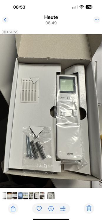 1x Sleve Iveo Multi Send 10 Kanal weiss mit Zeitschaltuhr (Neu (gemäss ...