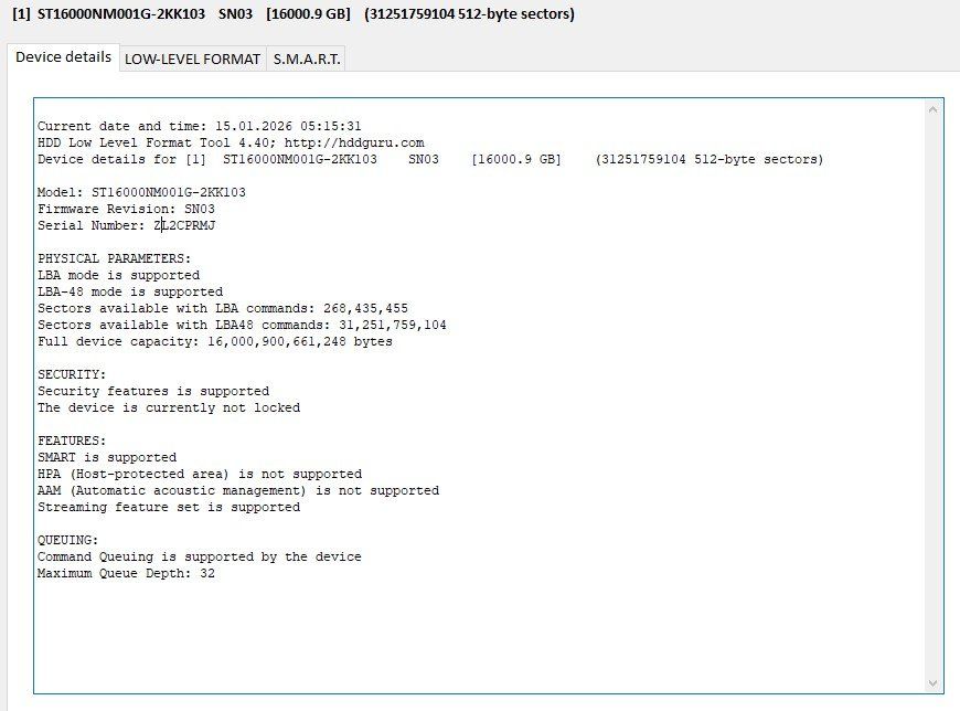 Disque dur Seagate Exos X16 16 To (D'occasion) à Semsales pour CHF 235 ...