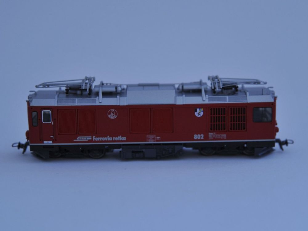 BEMO 1267 122 RhB Gem 4/4 802 Zweikraftlok modernisiert | Kaufen auf Ricardo