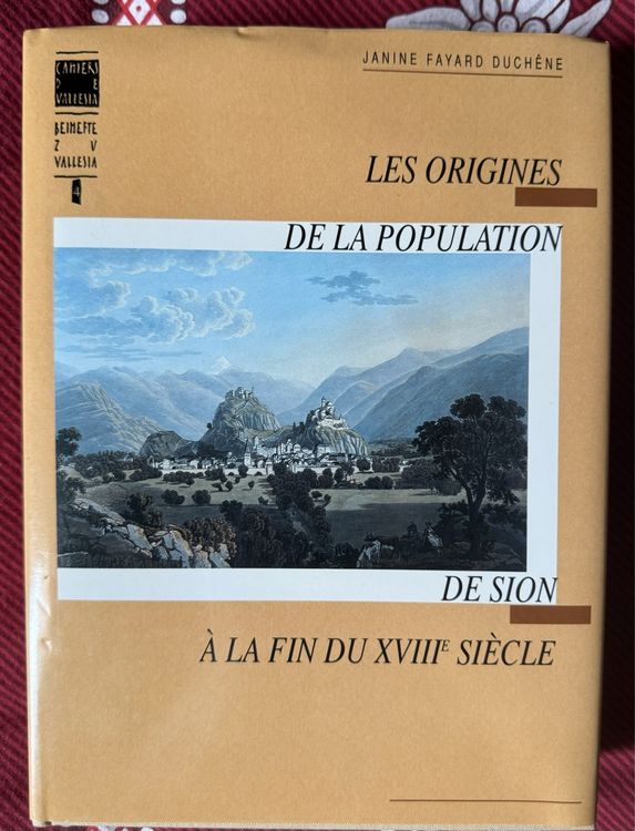 Les origines de la population de Sion (Gebraucht) in Riddes für CHF 1.5 ...