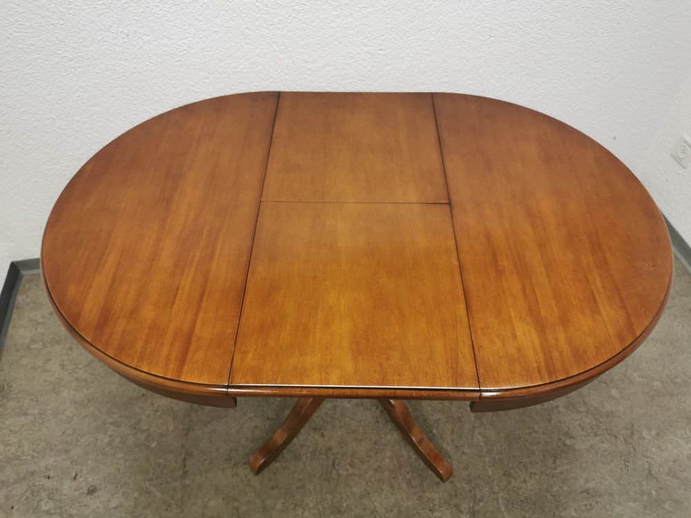 Tisch Rund Ausziehbar 80 Cm 1