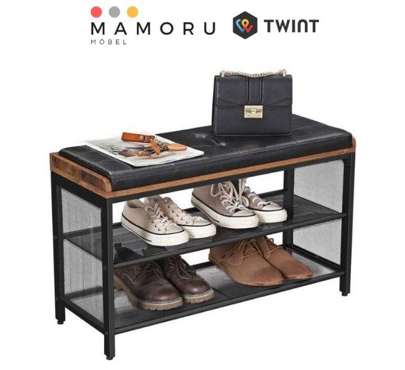 Gepolsterte Schuhbank mit 2 Gitterablagen (Neu und originalverpackt) in Lachen SZ für CHF 129 ...