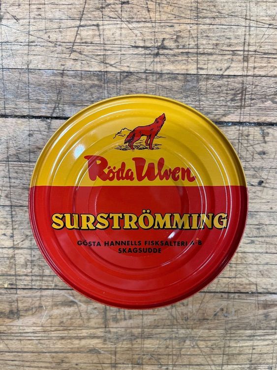Surströmming Röda Ulven (Fermentierter Hering) 400g Brutto (Neu (gemäss ...