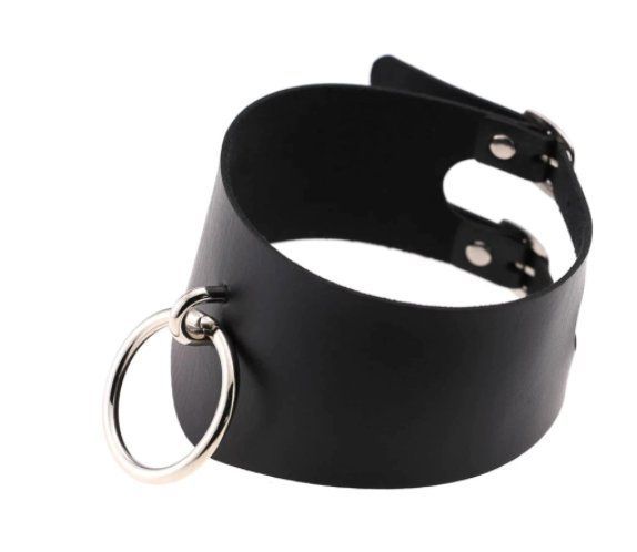 NEUES Halsband schwarz mit dem Ring der O - 221881 (Neu (gemäss ...
