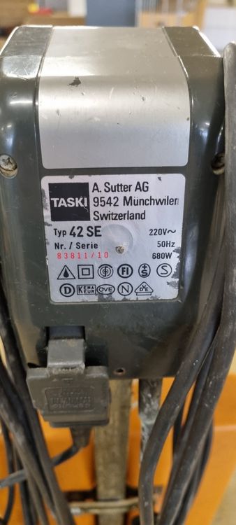 Einscheibenmaschine Taski Mono 42se (Gebraucht) in Diessenhofen für CHF ...