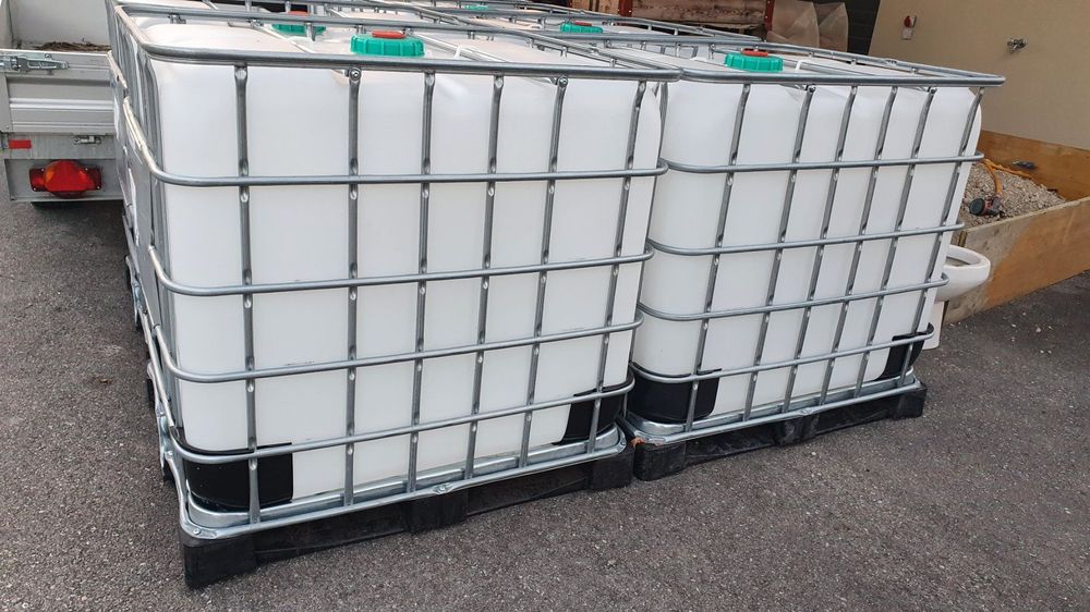 (KOPIE) (KOPIE) (KOPIE) IBC Wassertank 1000 Ltr. Container (Gebraucht ...