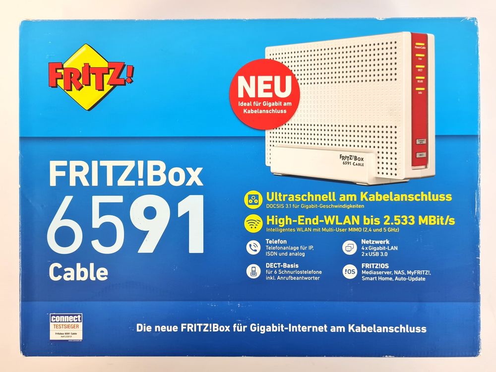 Fritz Box 6591 Cable | Kaufen auf Ricardo