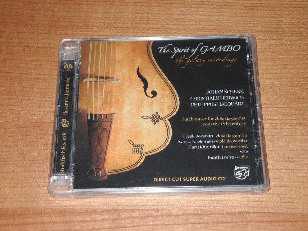 STOCKFISCH - THE SPIRIT OF GAMBO - MUSIC FOR VIOLA - SACD (Neu und ...