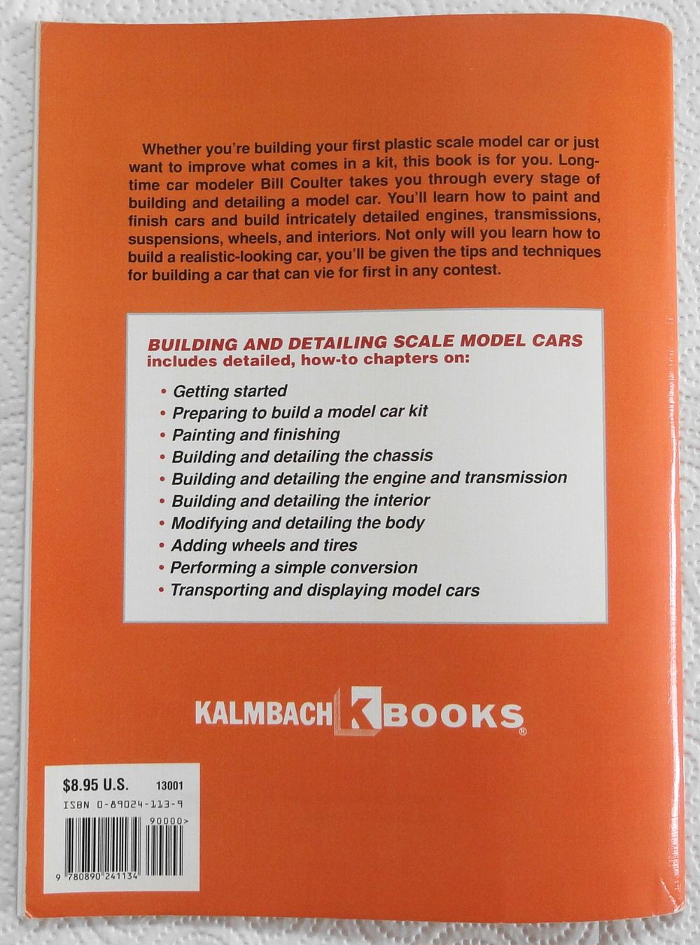 Building and Detailing Scale Model Cars by Bill Coulter (Gebraucht) in ...