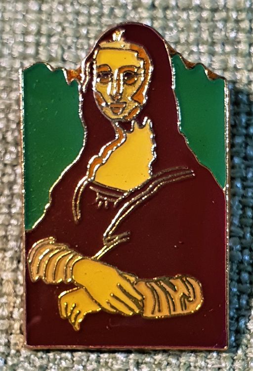 O196 - Kunst Pin Mona Lisa Limited 500 (Gebraucht) in Reinach BL für ...