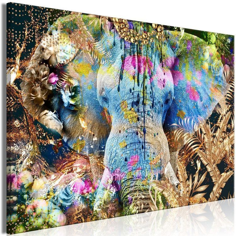 Bunter moderner Wandbild Elefant XL (Neu und originalverpackt) in Bern für CHF 99 – mit ...