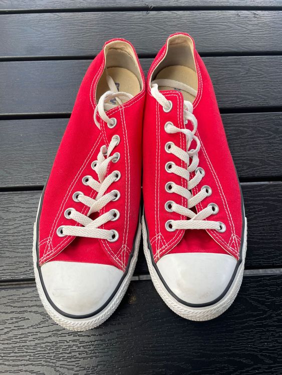 Rote Converse All Star, Grösse 43, Top Zustand! (Gebraucht) in Stetten ...