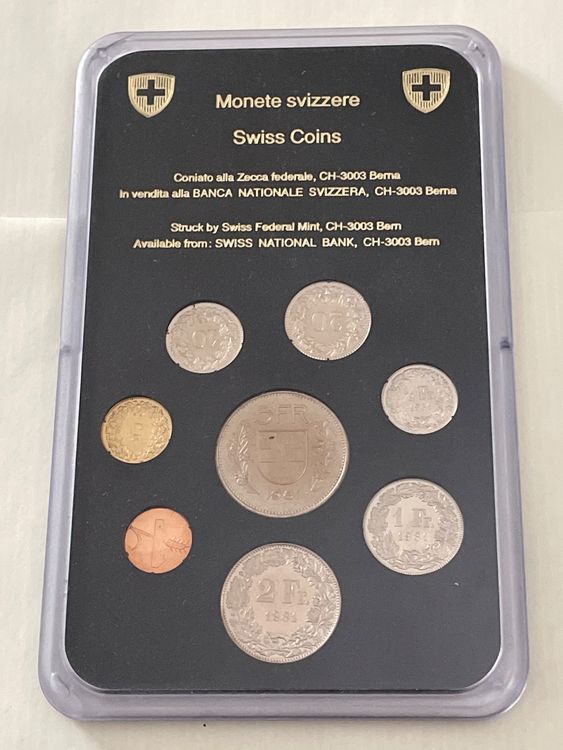 Münzsatz Schweiz 1981 Stgl (Neu und originalverpackt) in Schlossrued für CHF 30 – mit Lieferung ...
